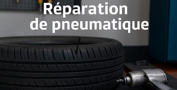 Réparation de pneumatique - www.FrenchCleaner.fr